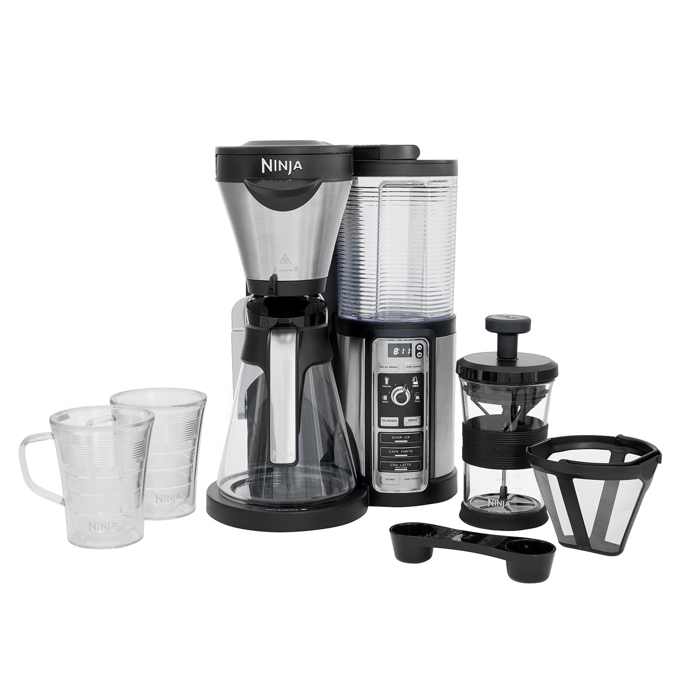 Ninja Coffee Bar Auto-iQ Kaffeemaschine mit Glaskaraffe CF060EU ... Ninja Coffee Bar Auto-iQ Kaffeemaschine mit Glaskaraffe CF060EU ...
